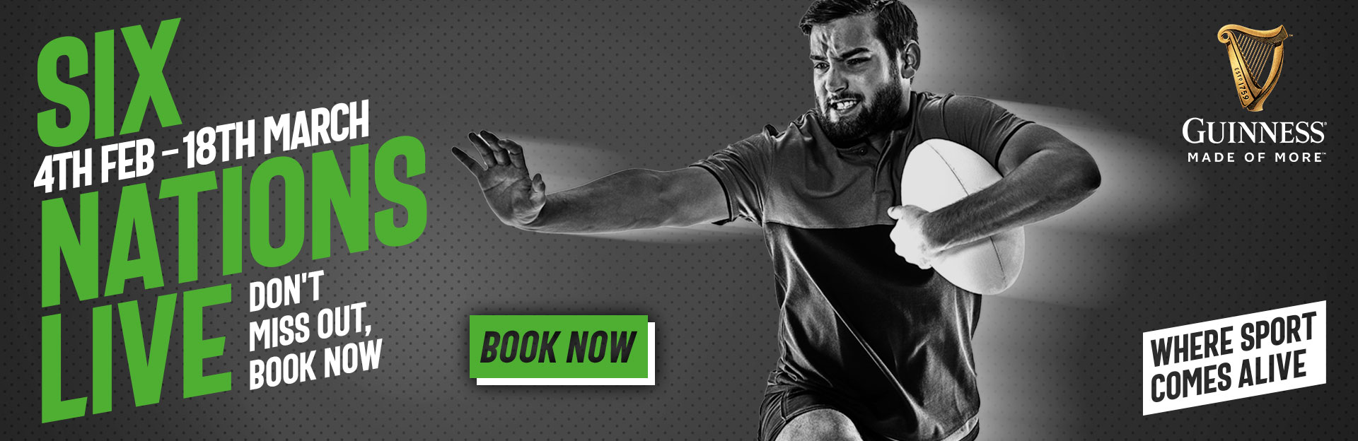 Watch the Six Nations at The Green Dragon in Beverley